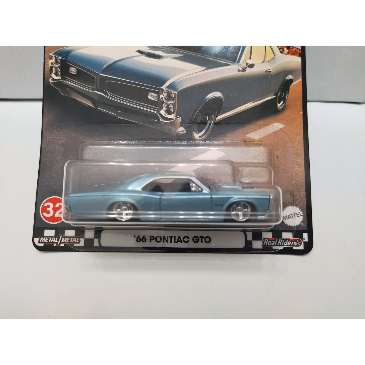 PONTIAC GTO 1966 32 BOULEVARD 1:64 HOT WHEELS PREMIUM - BCN STOCK CARS