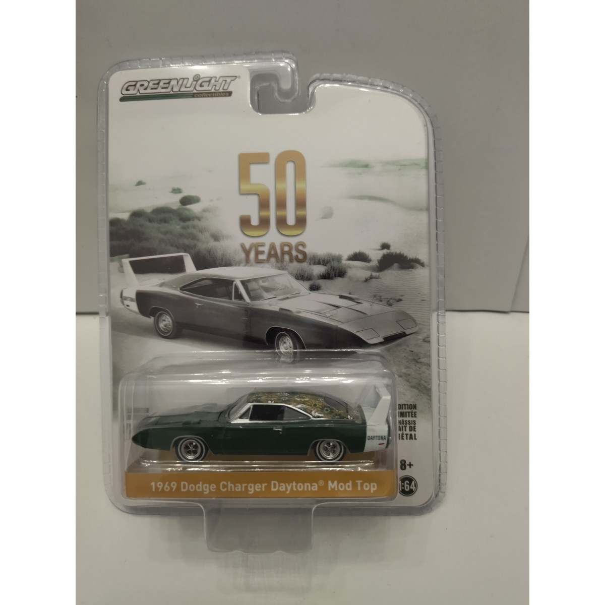 DODGE CHARGER DAYTONA 1969 MOD TOP 50 YEARS 1:64 GREENLIGHT - BCN STOCK ...