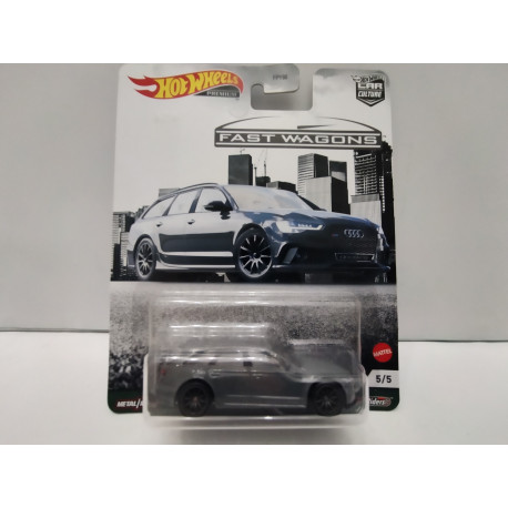 AUDI RS 6 AVANT 2017 5/5 FAST WAGONS 1:64 HOT WHEELS PREMIUM - BCN ...