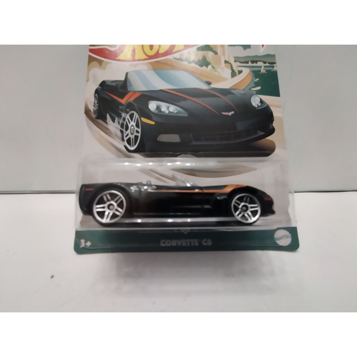 CHEVROLET CORVETTE C6 CONVERTIBLE 4/10 WALMART EXCLUSIVE 1:64 HOT ...
