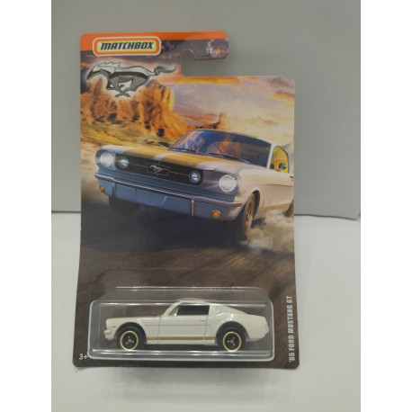 FORD MUSTANG 1965 GT 5/12 SERIE MUSTANG 1:64 MATCHBOX - BCN STOCK CARS