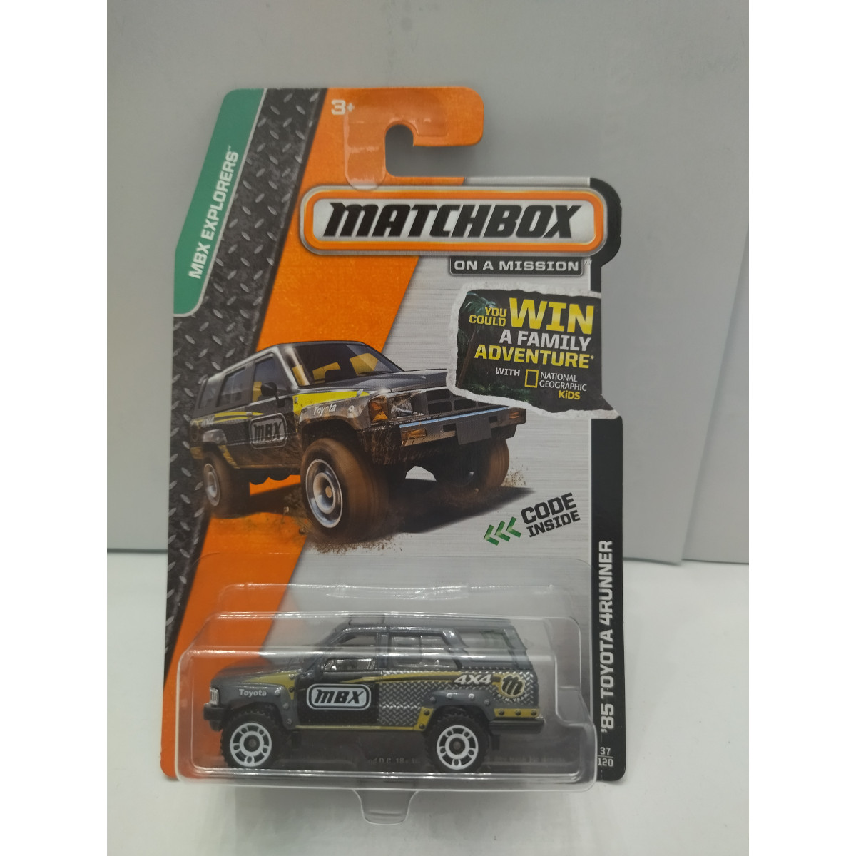 TOYOTA 4RUNNER 1985 MBX 4X4 37/120 1:64 MATCHBOX - BCN STOCK CARS