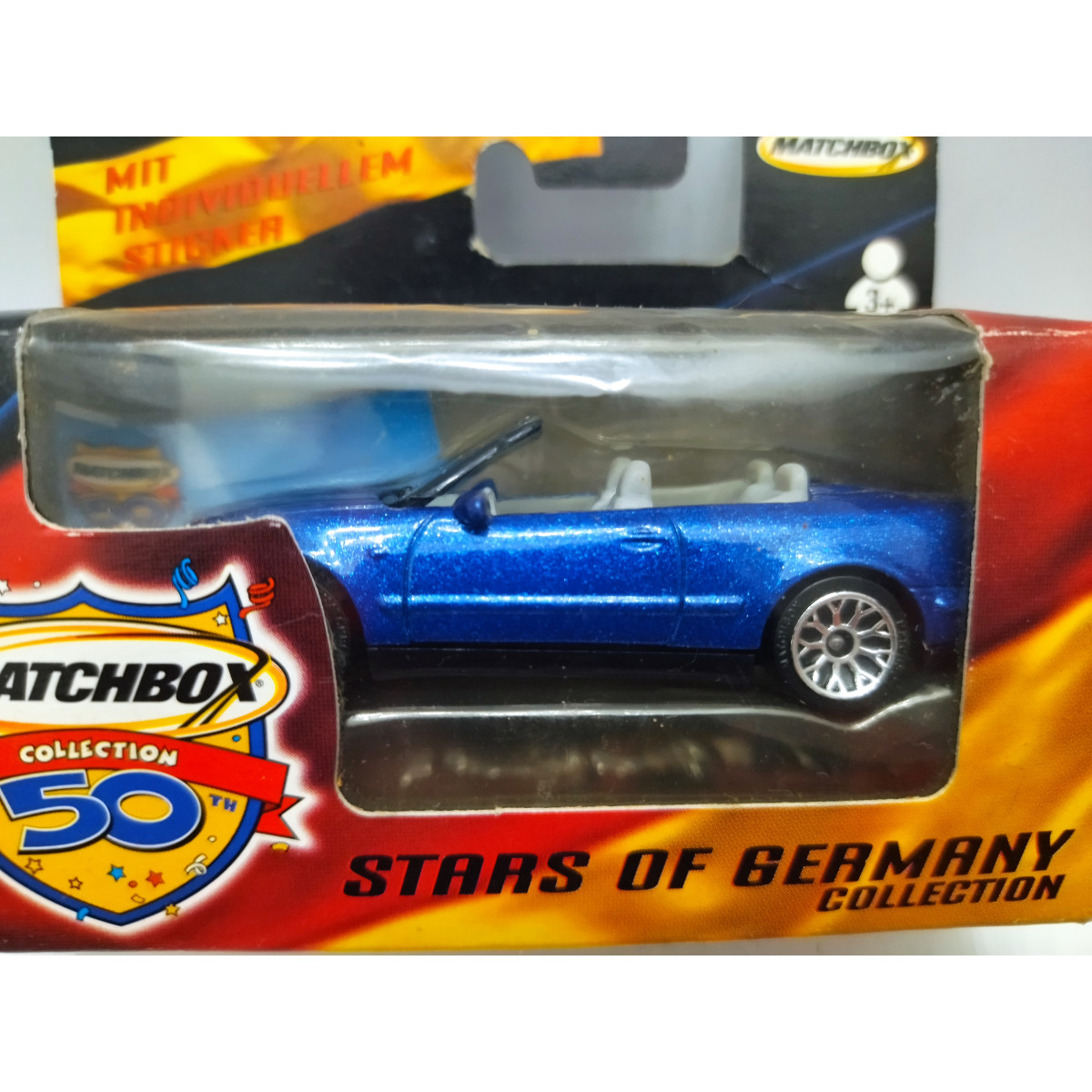 MERCEDES-BENZ CLK CONVERTIBLE 50th ANNIVERSARY STARS GERMANY 1:64 ...