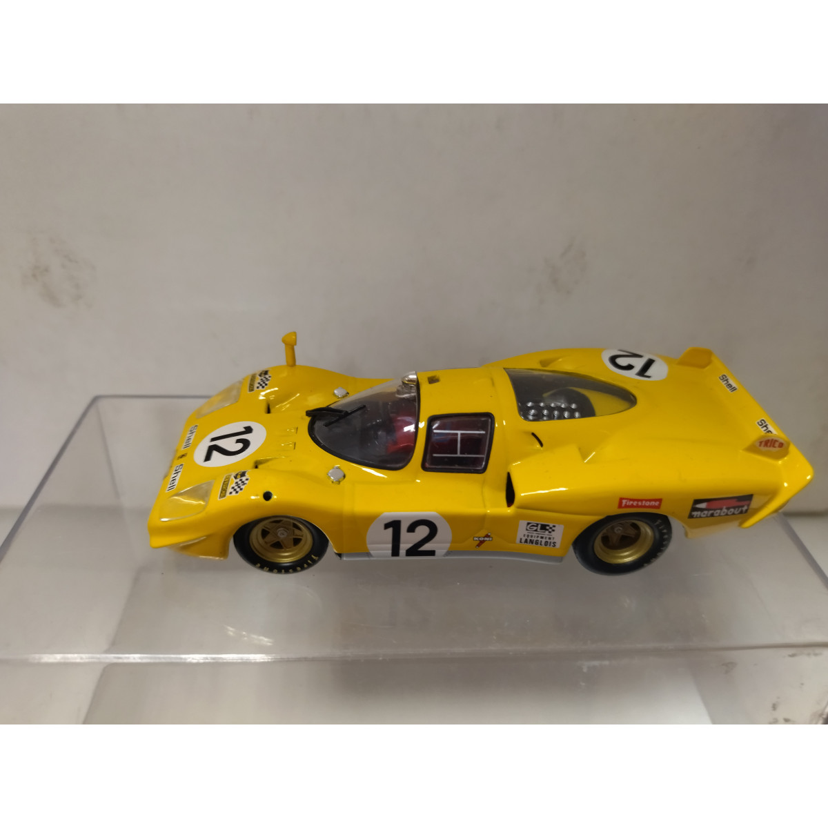 FERRARI 512 S 24 H LE MANS 1970 n12 YELLOW 1:43 SALVAT IXO NO BOX ...