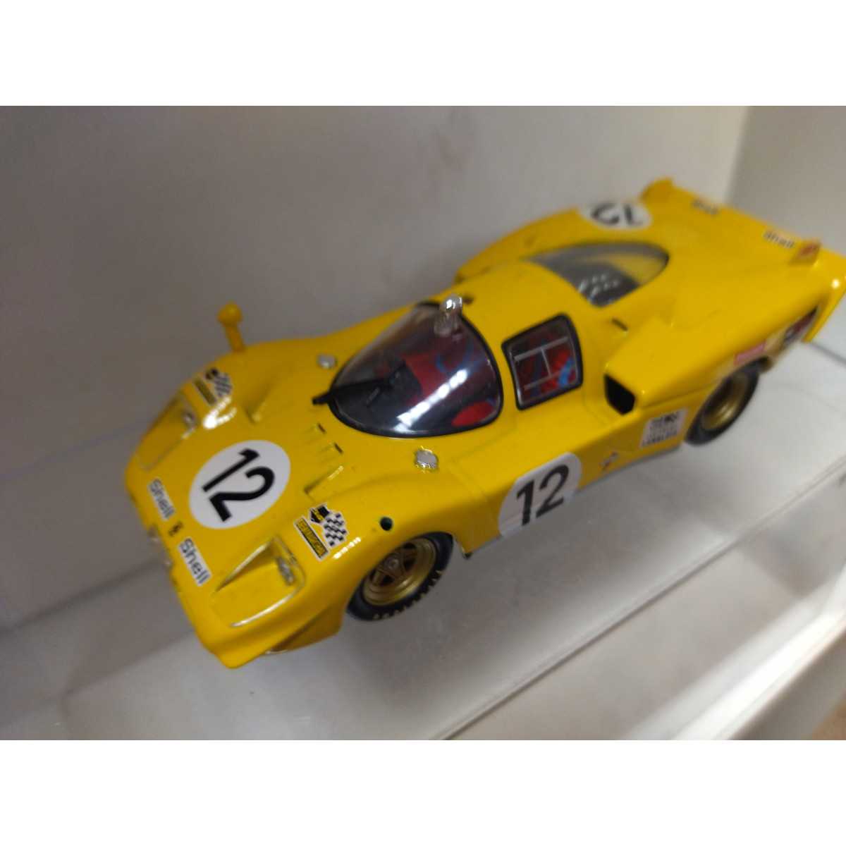 FERRARI 512 S 24 H LE MANS 1970 n12 YELLOW 1:43 SALVAT IXO NO BOX ...