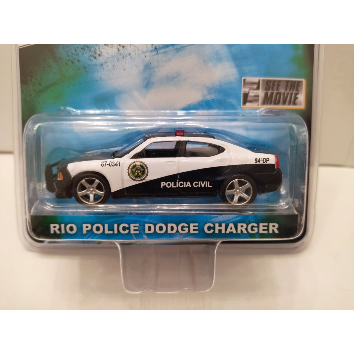 DODGE CHARGER POLICE RIO FAST & FURIOUS HOLLYWOOD 1:64 GREENLIGHT - BCN ...