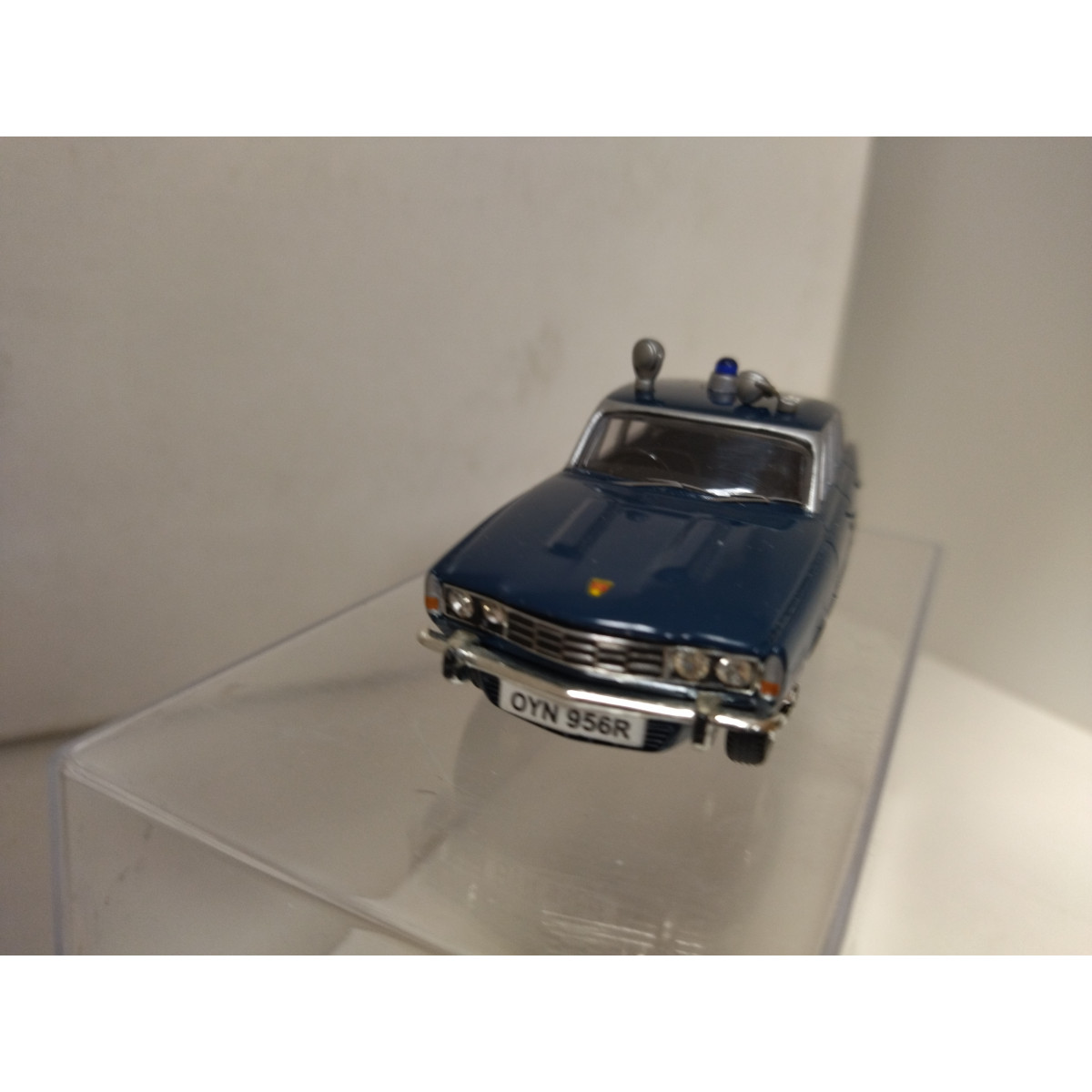 ROVER 3500 V8 POLICE METROPOLITAN 1:43 VANGUARDS NO BOX/DEFECT/V FOTOS ...