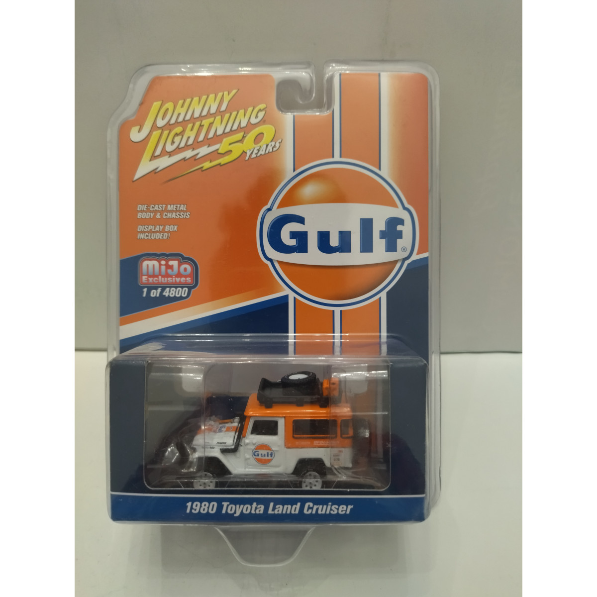 TOYOTA LAND CRUISER FJ 1980 GULF MIJO 1:64 JOHNNY LIGHTNING - BCN STOCK ...