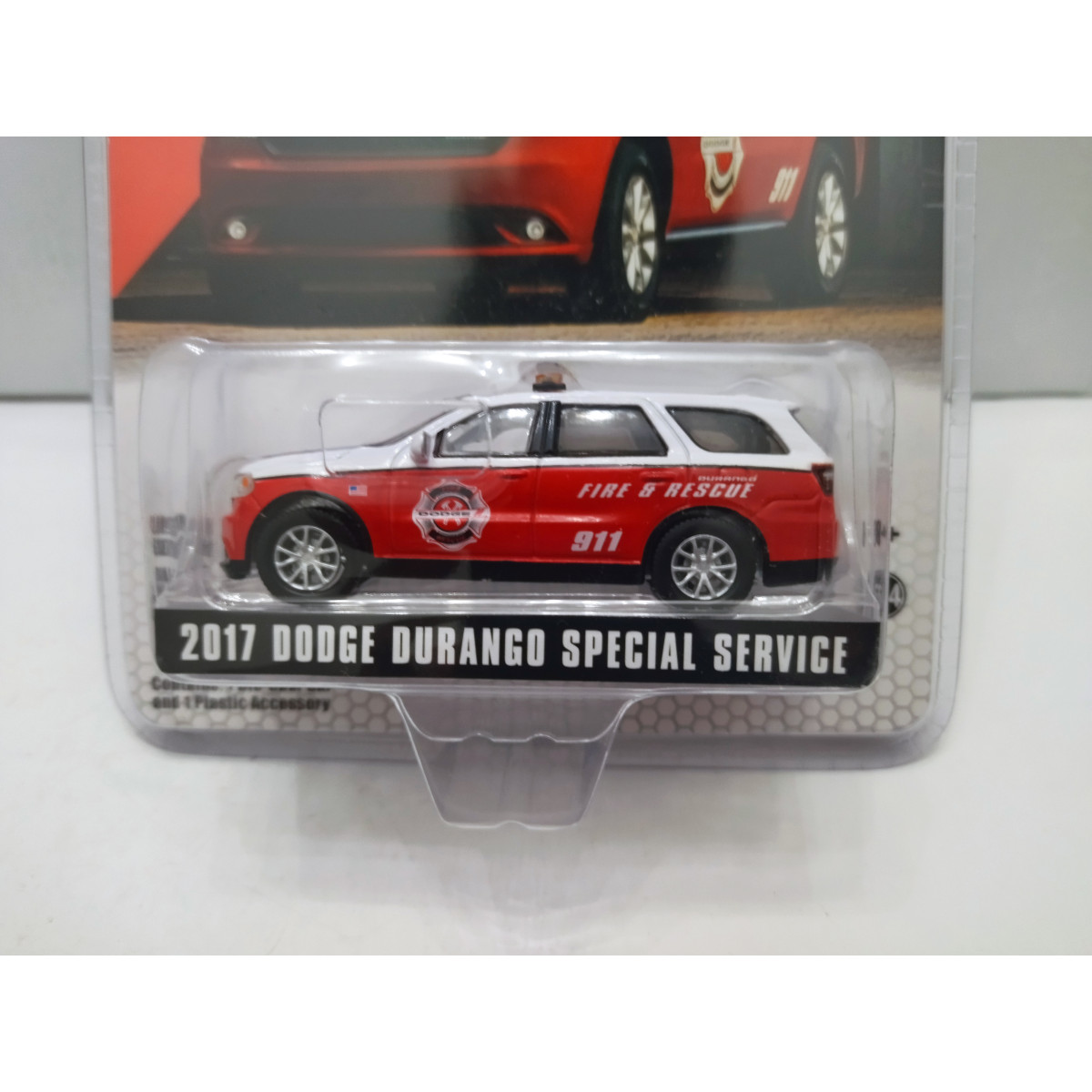 DODGE DURANGO 2017 FIRE & RESCUE SPECIAL SERVICE 1:64 GREENLIGHT - BCN ...