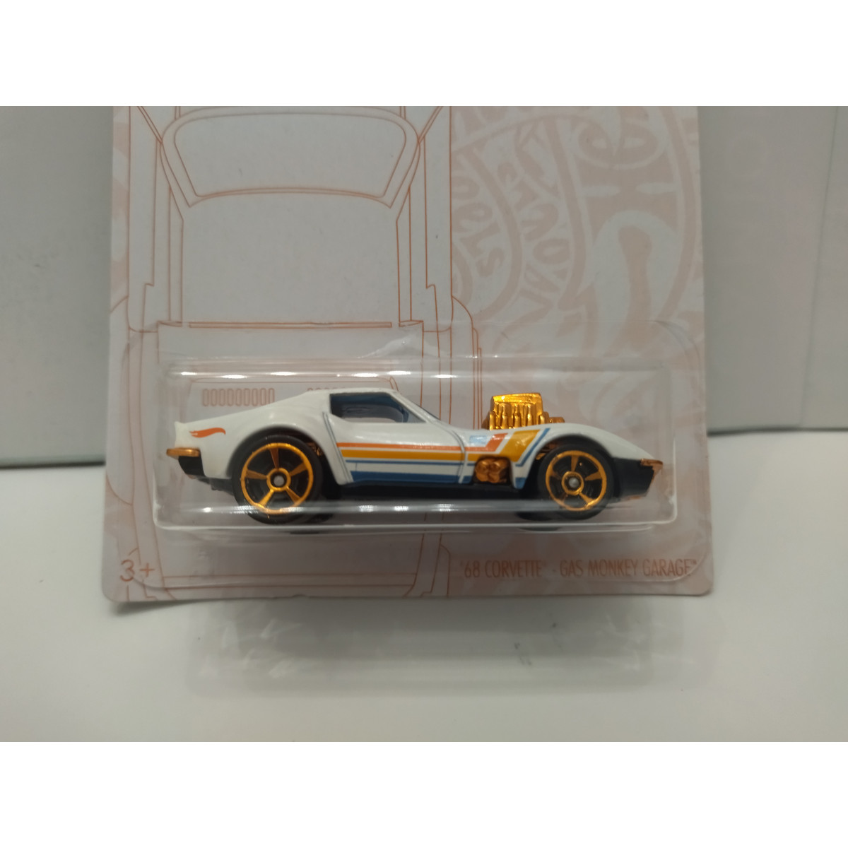 CHEVROLET CORVETTE C3 1968 GAS MONKEY GARAGE 52rd ANNIVERSARY 5/6 1:64 ...