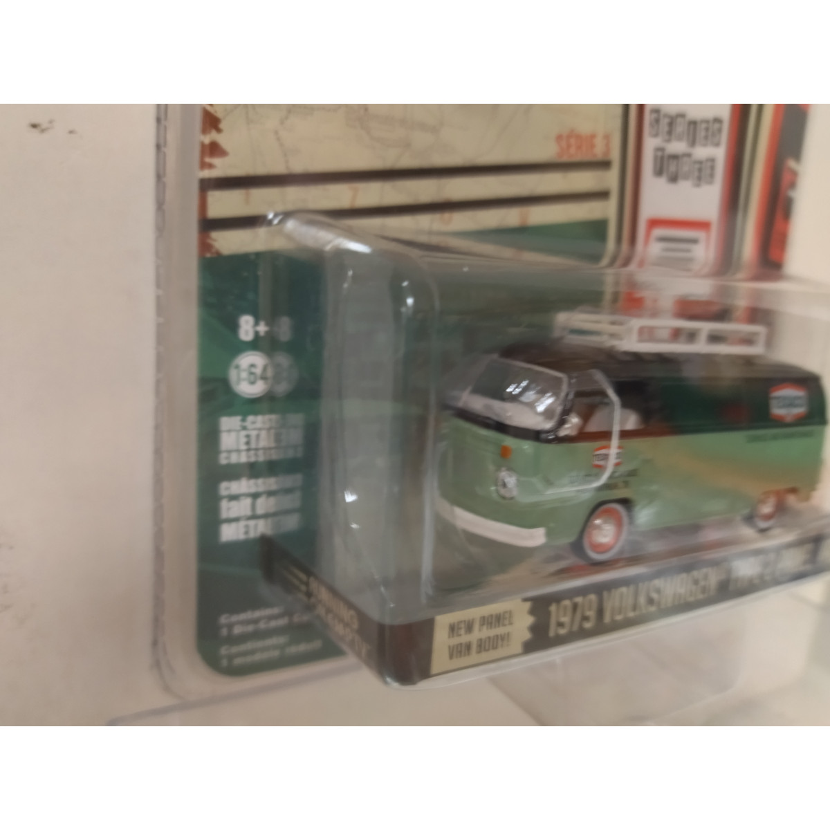 VOLKSWAGEN T2 1979 PANEL VAN RUNNING TEXACO 1:64 GREENLIGHT - BCN STOCK ...