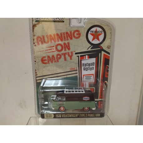 VOLKSWAGEN T2 1979 PANEL VAN RUNNING TEXACO 1:64 GREENLIGHT - BCN STOCK ...