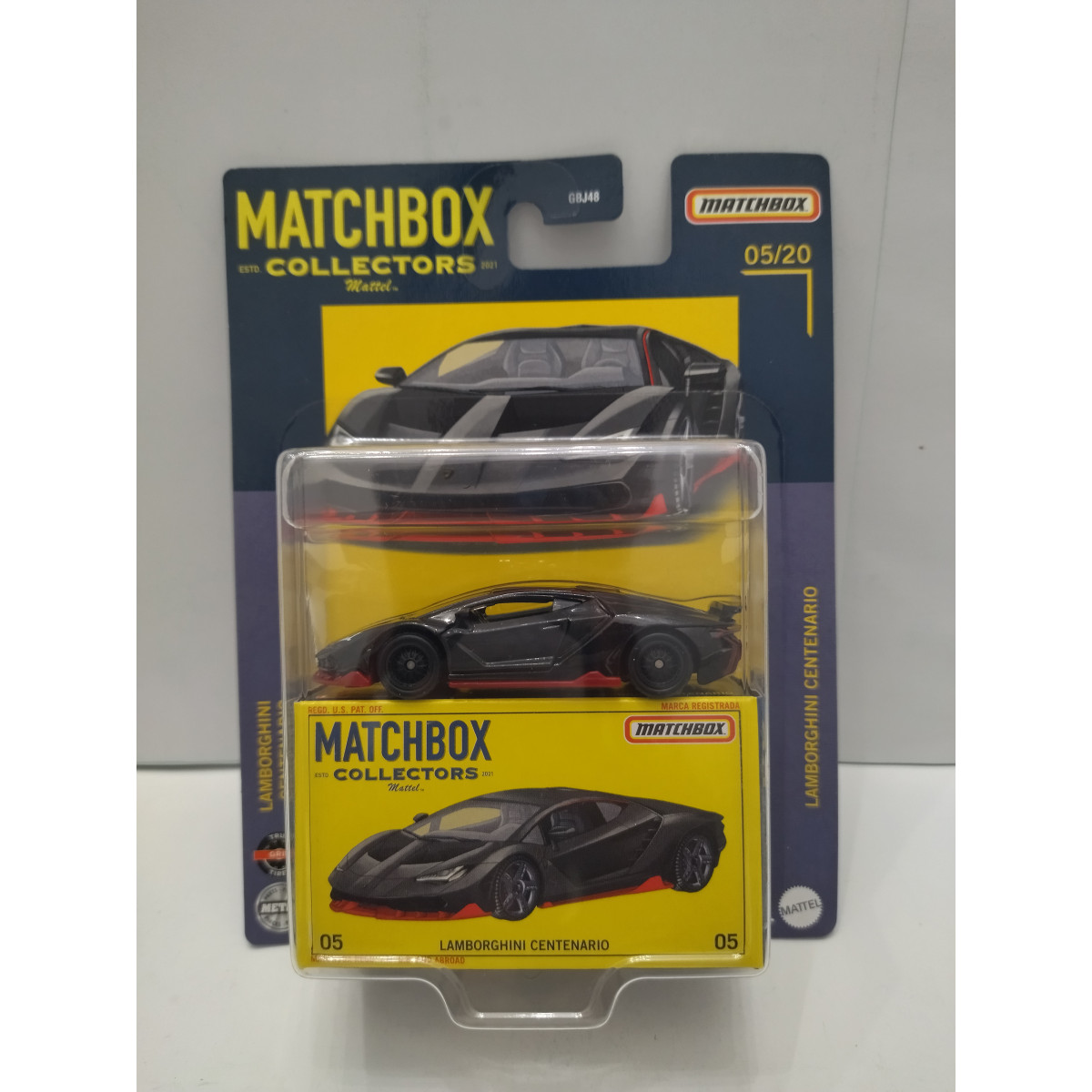 LAMBORGHINI CENTENARIO COLLECTORS n05 1:64 MATCHBOX - BCN STOCK CARS