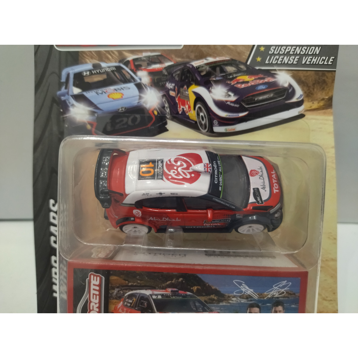 CITROEN C3 WRC C.BREEN/S.MARTIN RALLY 1:64 MAJORETTE - BCN STOCK CARS
