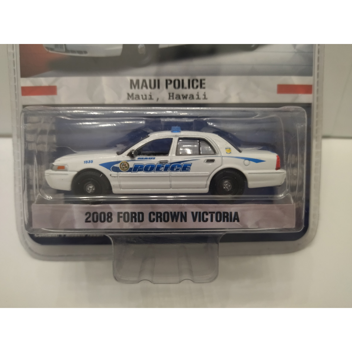 FORD CROWN VICTORIA 2008 USA POLICE MAUI HAWAII 1 64 GREENLIGHT BCN ford-crown-victoria-2008-usa-police-maui-hawaii-1-64-greenlight-bcn