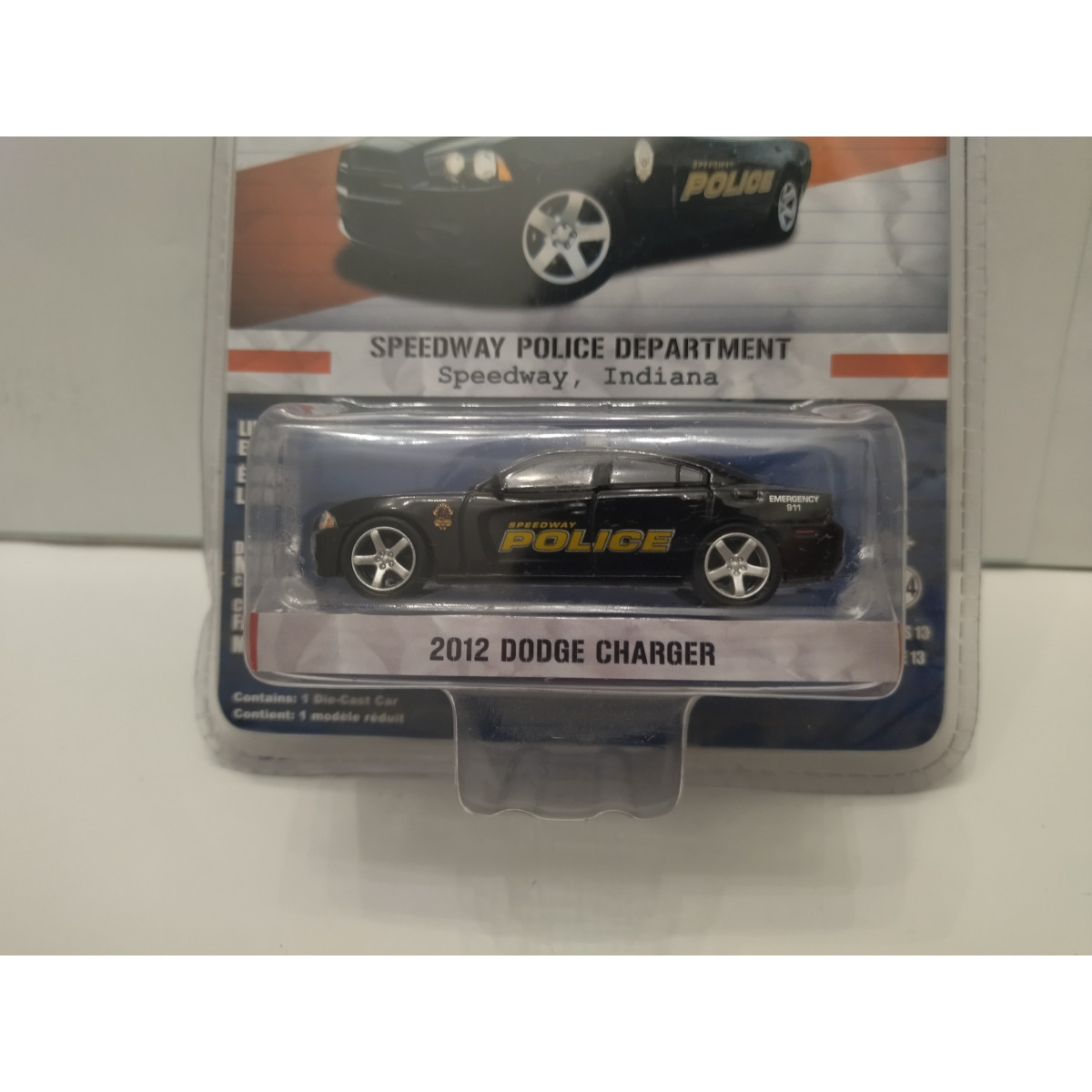 DODGE CHARGER 2012 USA POLICE SPEEDWAY INDIANA 1:64 GREENLIGHT - BCN ...