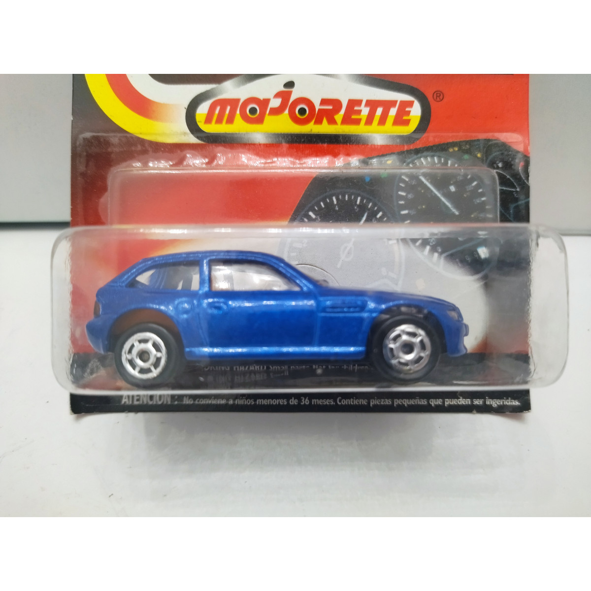 BMW E36/7 Z3 COUPE BLUE 1:57/apx 1:64 MAJORETTE NEW IN BOX - BCN STOCK CARS