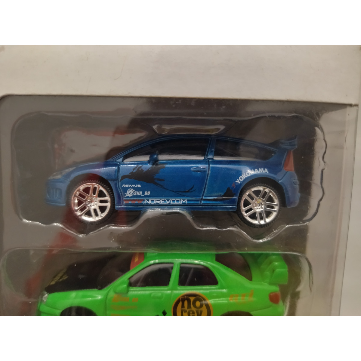 PACK STREET RACER 3 CARS FIAT 500/C4 /SUBARU apx 1:64 NOREV 3 INCHES (7 ...