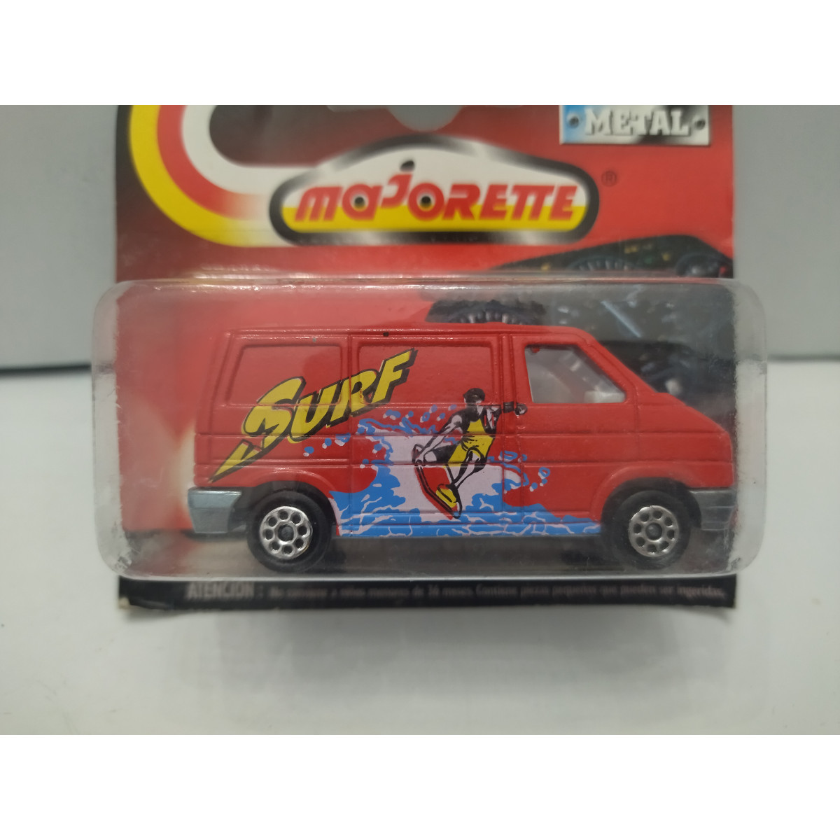 VOLKSWAGEN CARAVELLE VAN SURF 1:64/apx 1:64 MAJORETTE NEW IN BOX - BCN ...