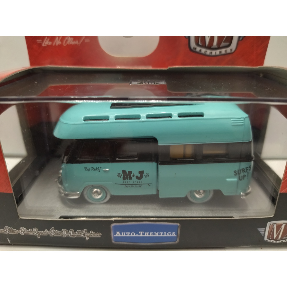 VOLKSWAGEN T1 1959 DOUBLE CAB CAMPER SURF SCHOOL 1:64 M2 MACHINES - BCN ...