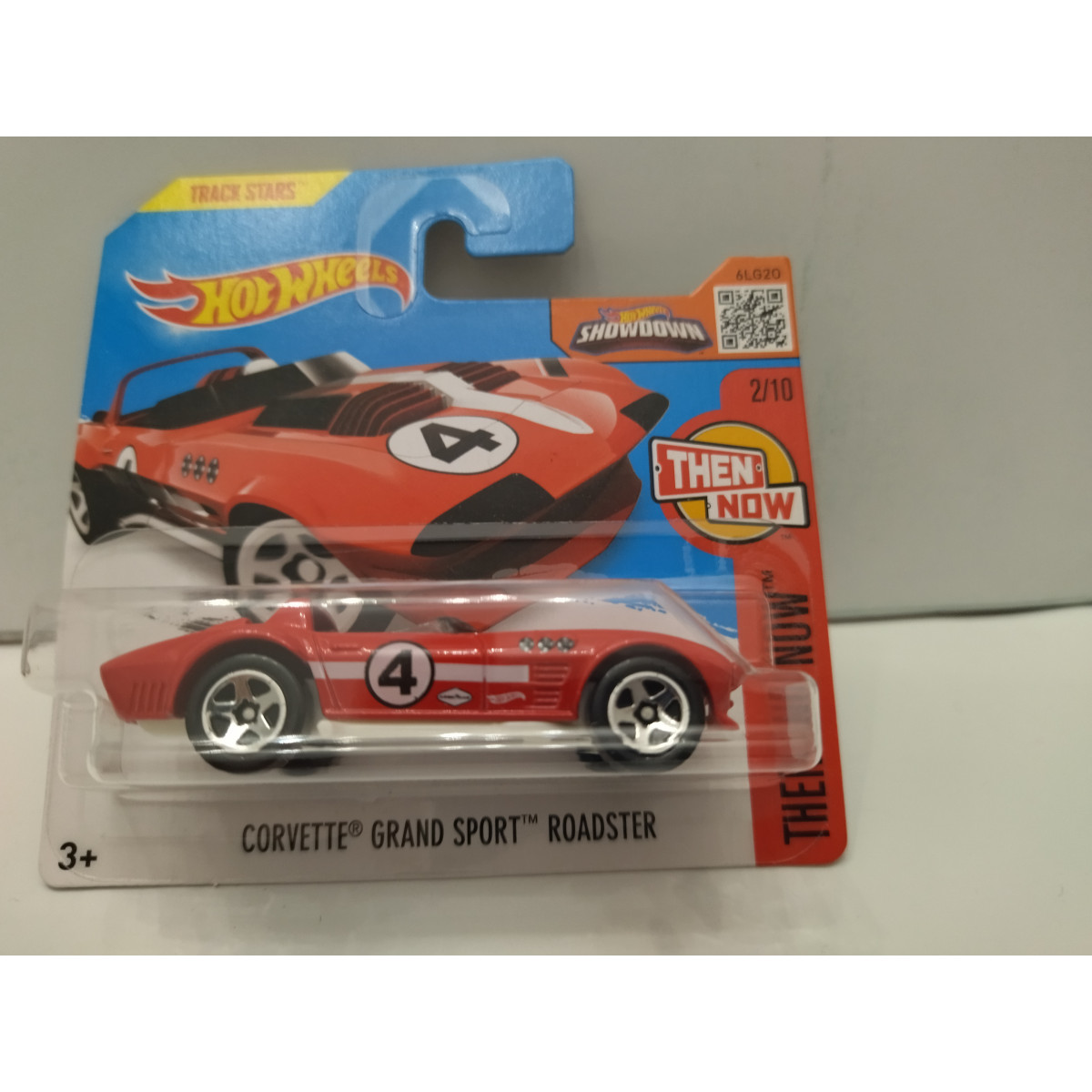 CHEVROLET CORVETTE C2 SPORT ROADSTER n4 RED 2/10 THEN AND NOW 1:64 HOT ...