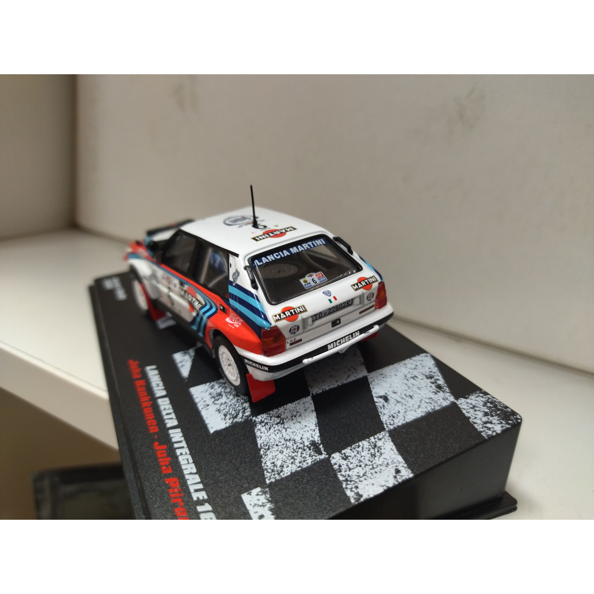 LANCIA DELTA INTEGRALE 16V 1991 SAFARI RALLY J.KANKKUNEN 1:43 ALTAYA ...