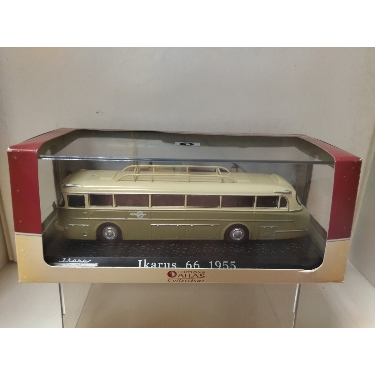 IKARUS 66 1955 AUTOBUS 1:72 ATLAS IXO URNA RAJADA/ V FOTO - BCN STOCK CARS