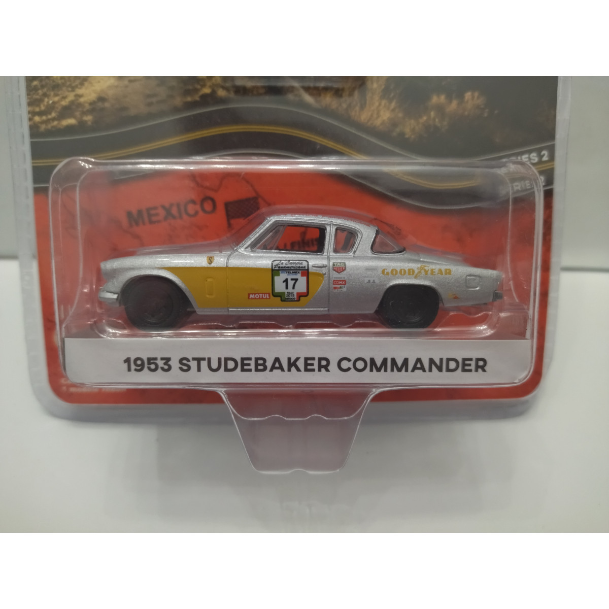 STUDEBAKER COMMANDER 1963 n17 RALLY PANAMERICANA MEXICO 2015 1:64 ...