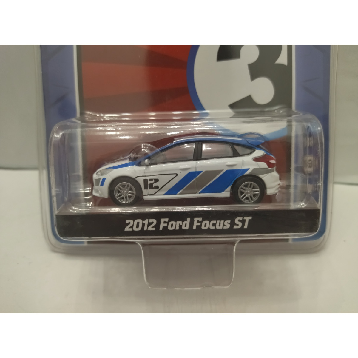 FORD FOCUS 2012 ST ROAD RACERS 1:64 GREENLIGHT - BCN STOCK CARS