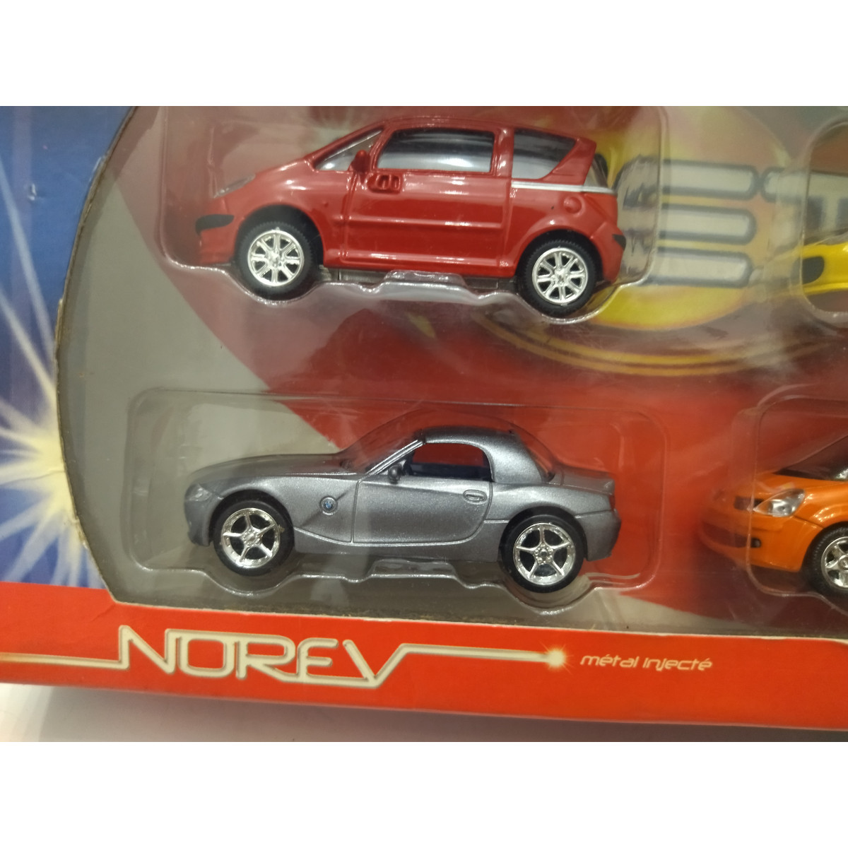 PACK CITY MINIJET 6 CARS BMW/PORSCHE/AUDI apx 1:64 NOREV 3 INCHES (7 ...