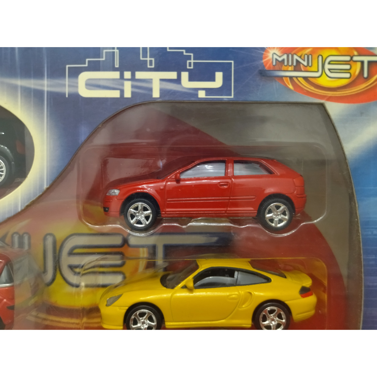 PACK CITY MINIJET 6 CARS BMW/PORSCHE/AUDI apx 1:64 NOREV 3 INCHES (7 ...