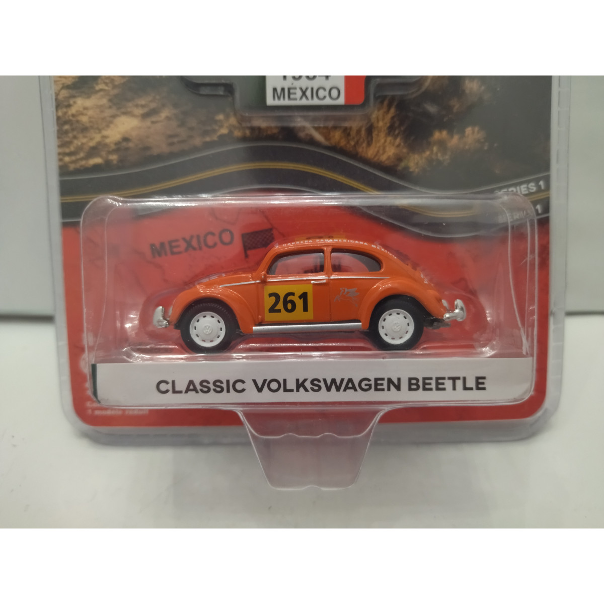 VOLKSWAGEN BEETLE CLASSIC n261 RALLY PANAMERICANA MEXICO 1954 1:64 ...