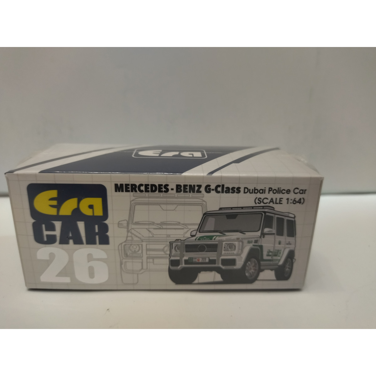 MERCEDES-BENZ G-CLASS DUBAI POLICE CAR 1:64 ERA CAR n26 - BCN STOCK CARS