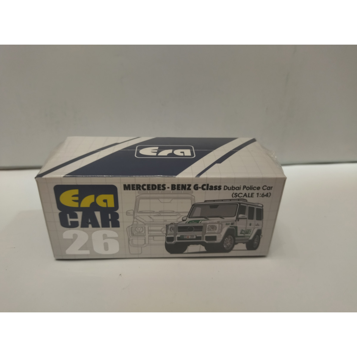 MERCEDES-BENZ G-CLASS DUBAI POLICE CAR 1:64 ERA CAR n26 - BCN STOCK CARS