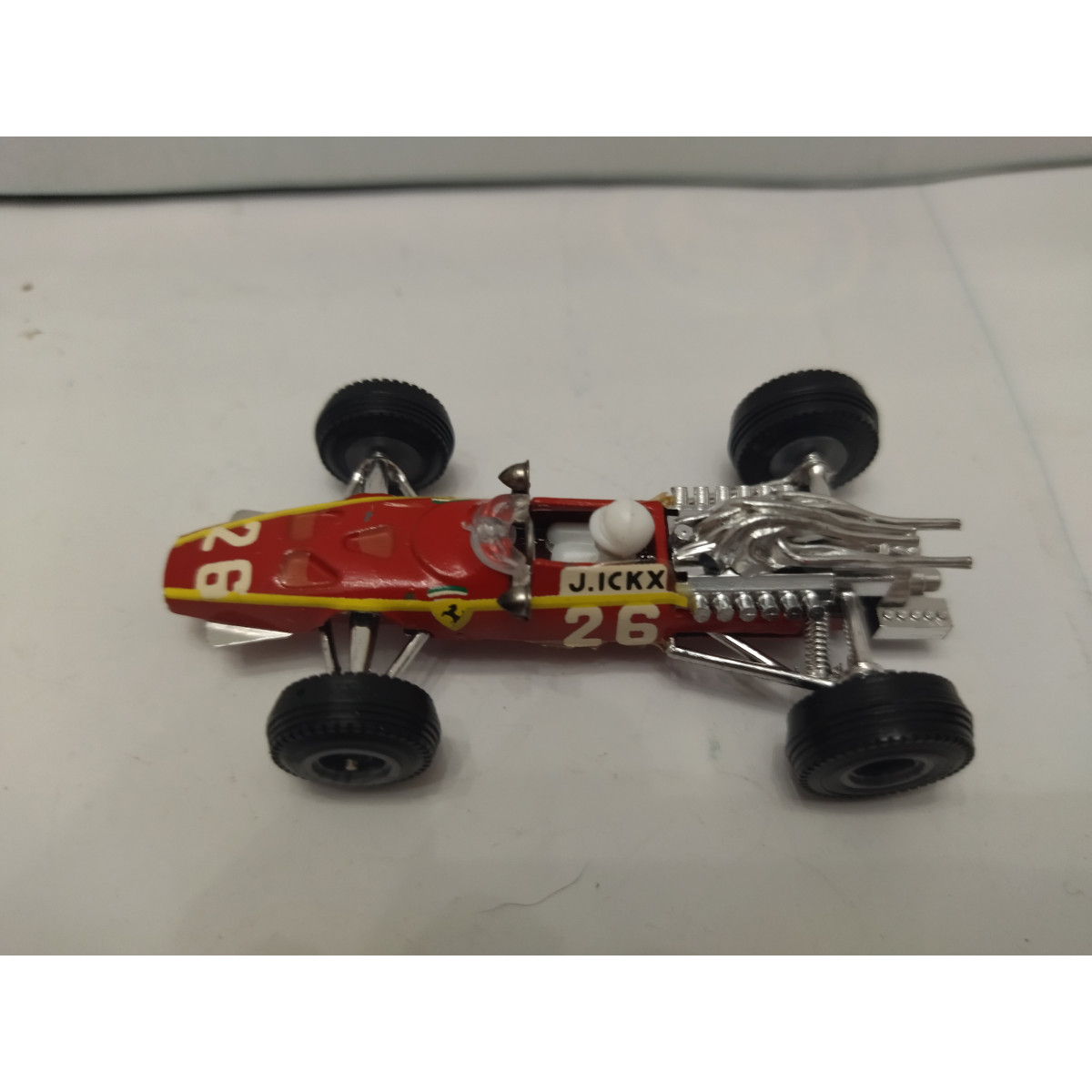 FERRARI V12 FORMULA F1 ROUEN 1968 J.ICKX n26 apx 1:64 CHAMPION VINTAGE ...