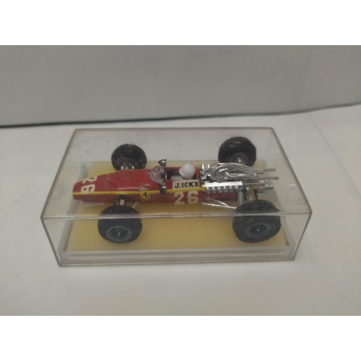 FERRARI V12 FORMULA F1 ROUEN 1968 J.ICKX n26 apx 1:64 CHAMPION VINTAGE ...