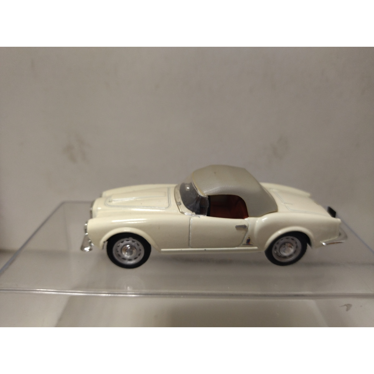 LANCIA AURELIA 1956 B24 SPIDER AMERICA 1:43 BRUMM NO BOX/DEFECT/TECHO MAL/V FOTOS - BCN STOCK CARS