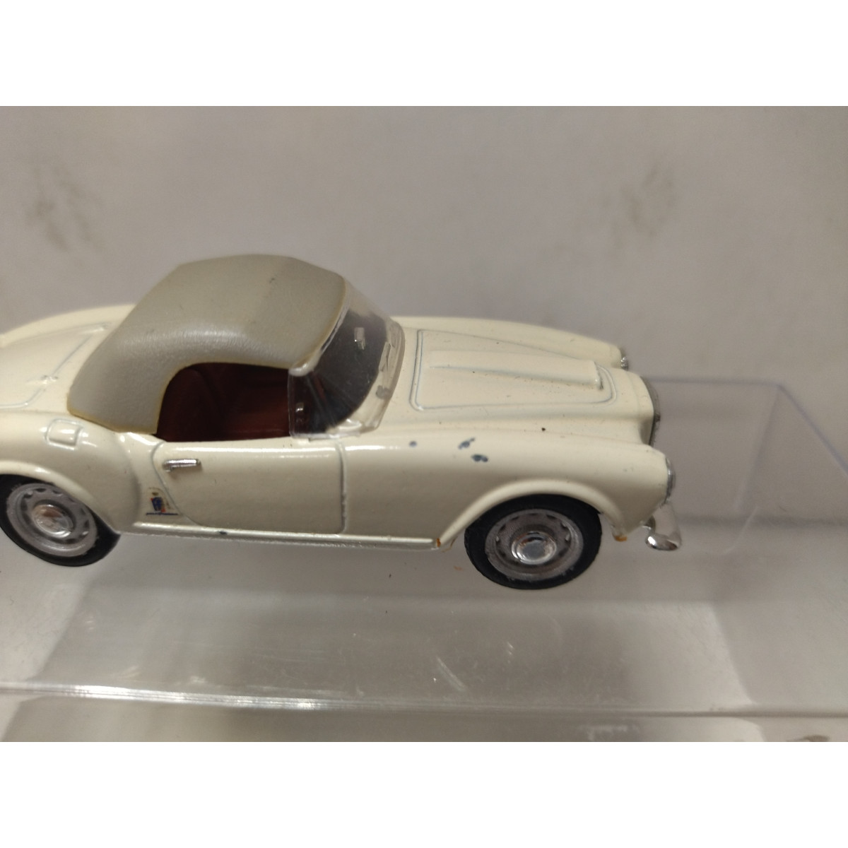LANCIA AURELIA 1956 B24 SPIDER AMERICA 1:43 BRUMM NO BOX/DEFECT/TECHO MAL/V FOTOS - BCN STOCK CARS