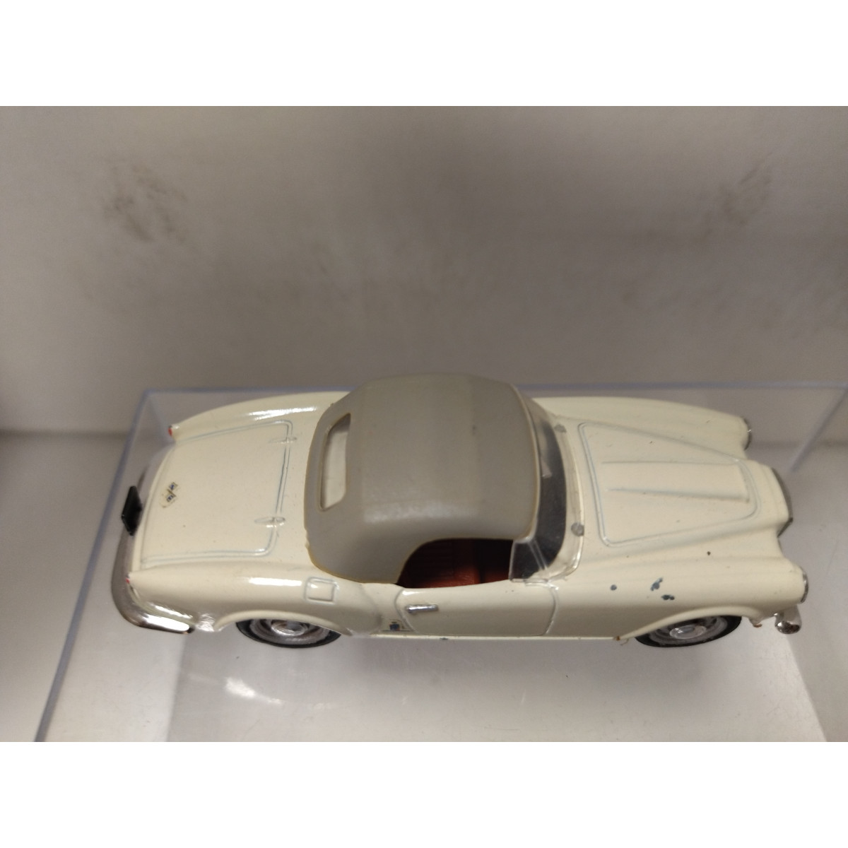 LANCIA AURELIA 1956 B24 SPIDER AMERICA 1:43 BRUMM NO BOX/DEFECT/TECHO MAL/V FOTOS - BCN STOCK CARS