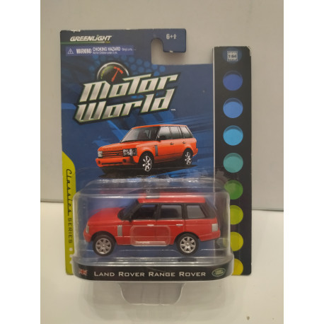 RANGE ROVER RED CLASSICS MOTOR WORLD 1:64 GREENLIGHT - BCN STOCK CARS