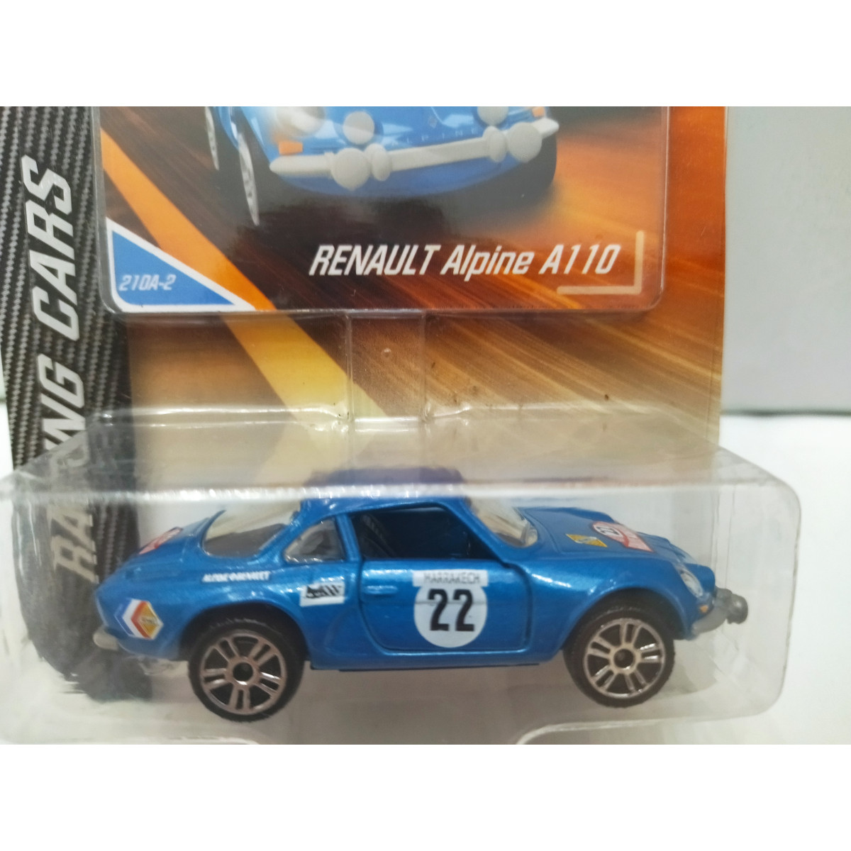 ALPINE A110 RALLY n22 RACING CARS 1:53/apx 1:64 MAJORETTE - BCN STOCK CARS
