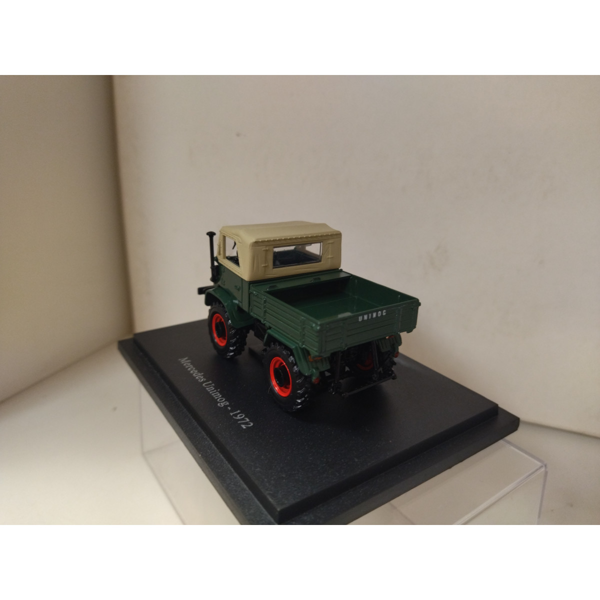 MERCEDES-BENZ UNIMOG 1972 CAMION/TRUCK 1:43 HACHETTE UH DEFECTO/NO ...