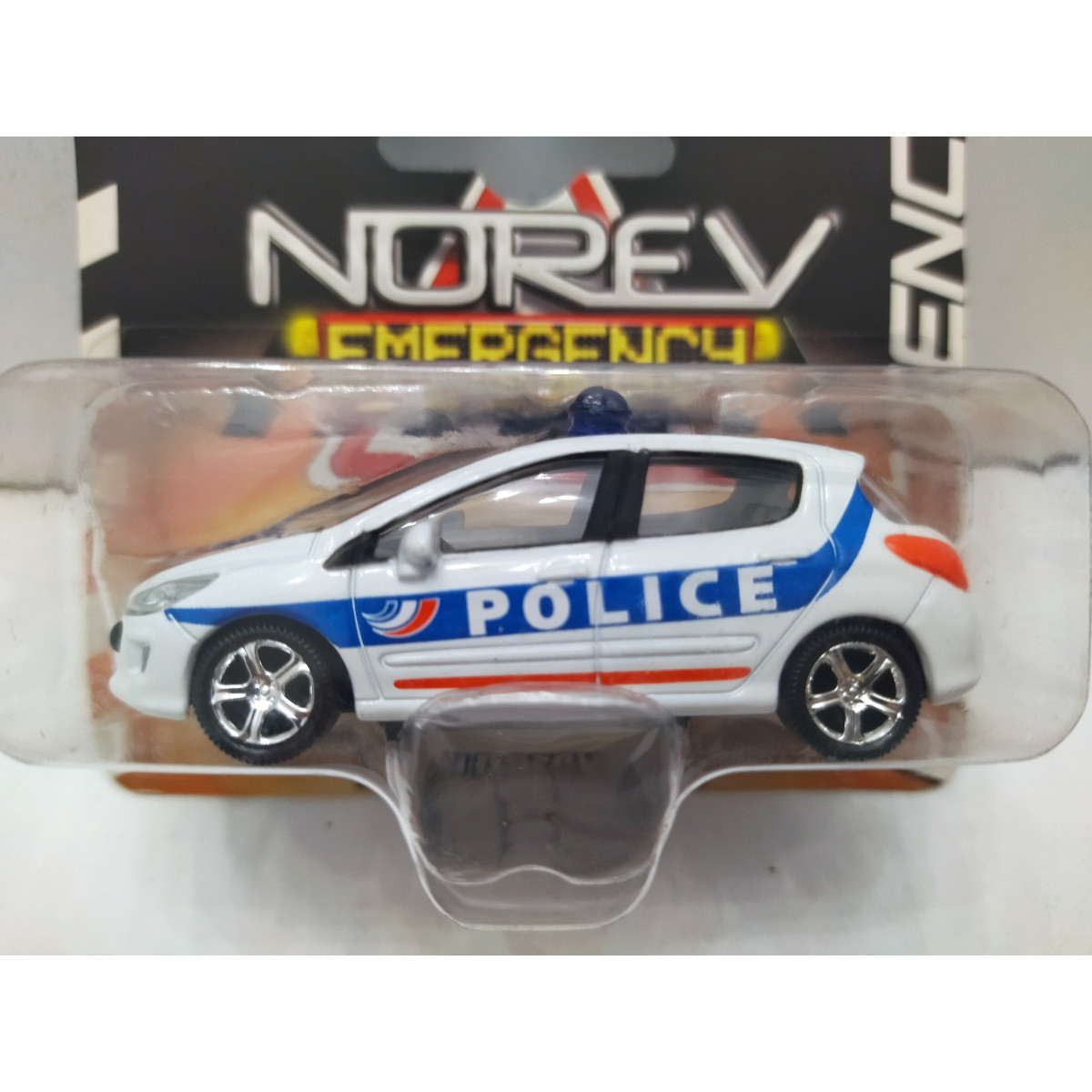 PEUGEOT 308 POLICE EMERGENCY apx 1:64 NOREV 3 INCHES (7,5cm) - BCN ...