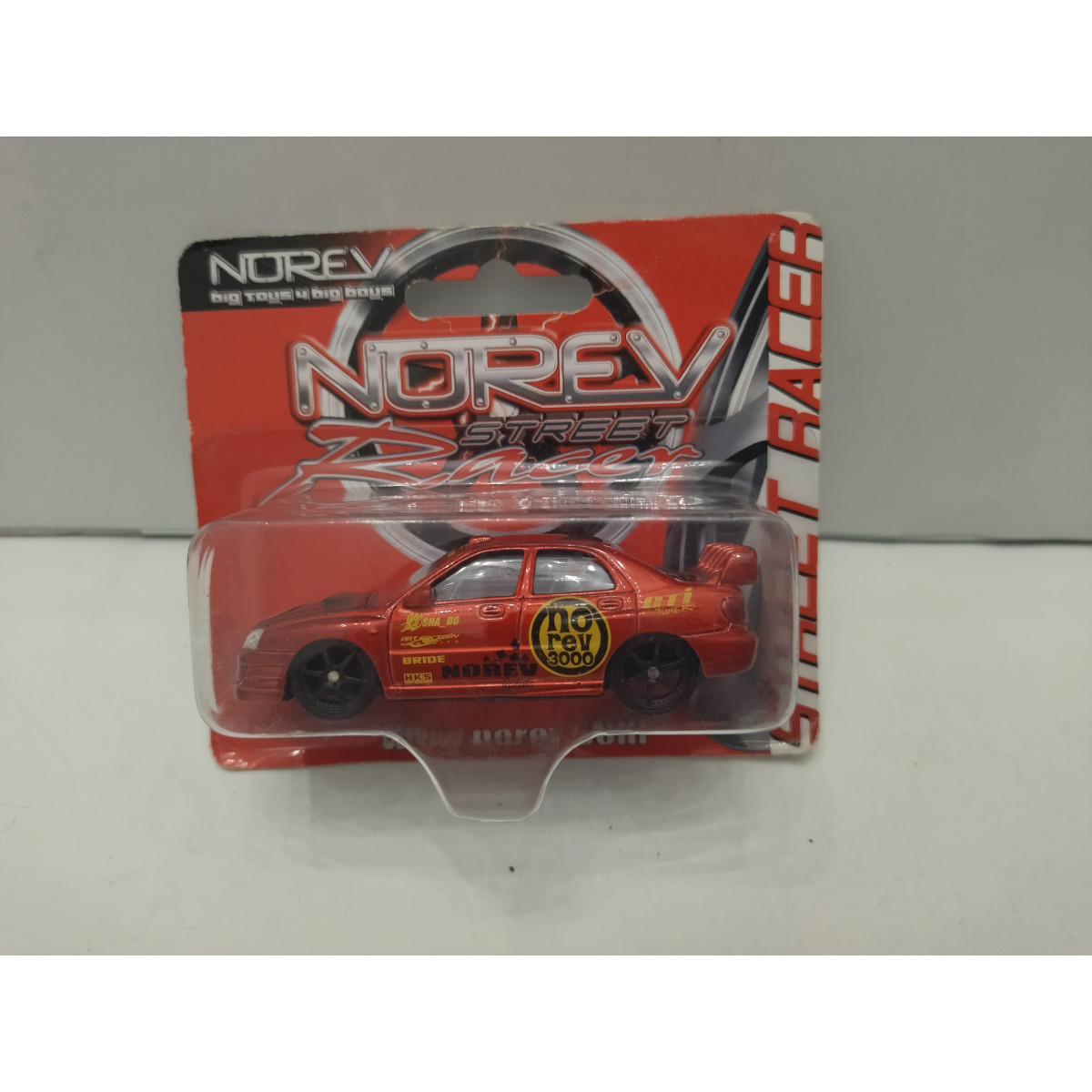 SUBARU IMPREZA WRC NOREV 3000 STREET RACER apx 1:64 NOREV 3 INCHES (7 ...