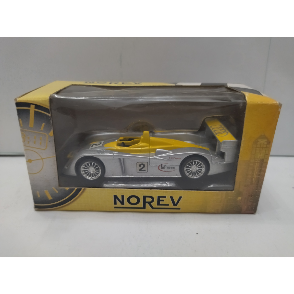 AUDI R8 INFINEON 24 H LE MANS n2 apx 1:64 NOREV 3 INCHES (7,5cm) - BCN ...