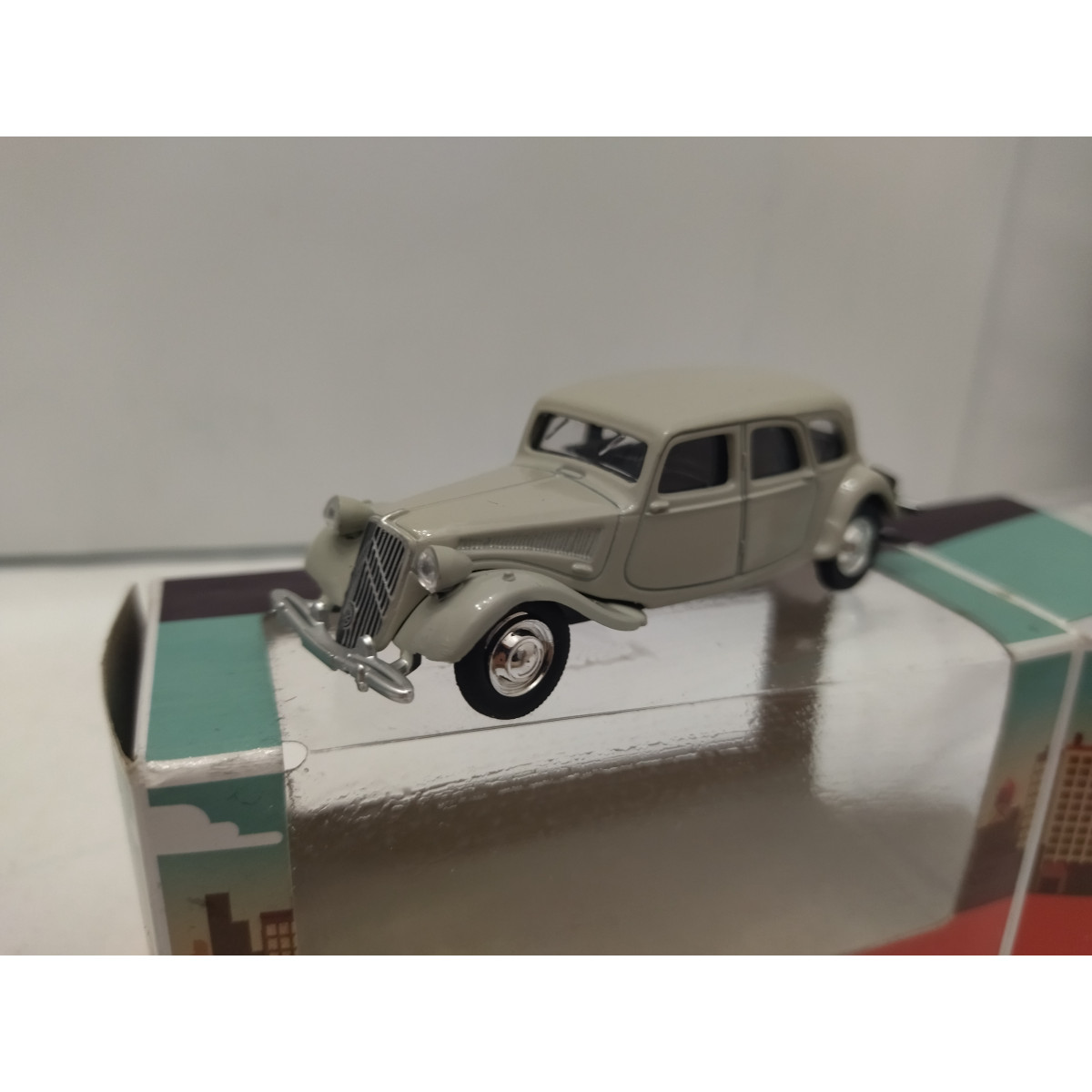 CITROEN TRACTION 15-SIX 1939 GREY BOX NOREV apx 1:64 NOREV 3 INCHES (7 ...