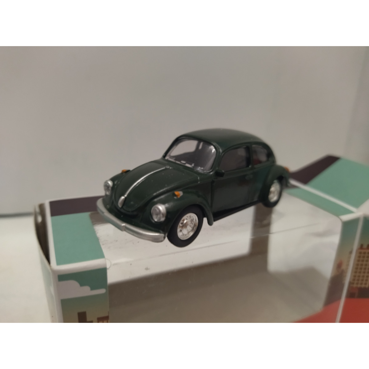 VOLKSWAGEN BEETLE 1300 GREEN BOX NOREV apx 1:64 NOREV 3 INCHES (7,5cm ...