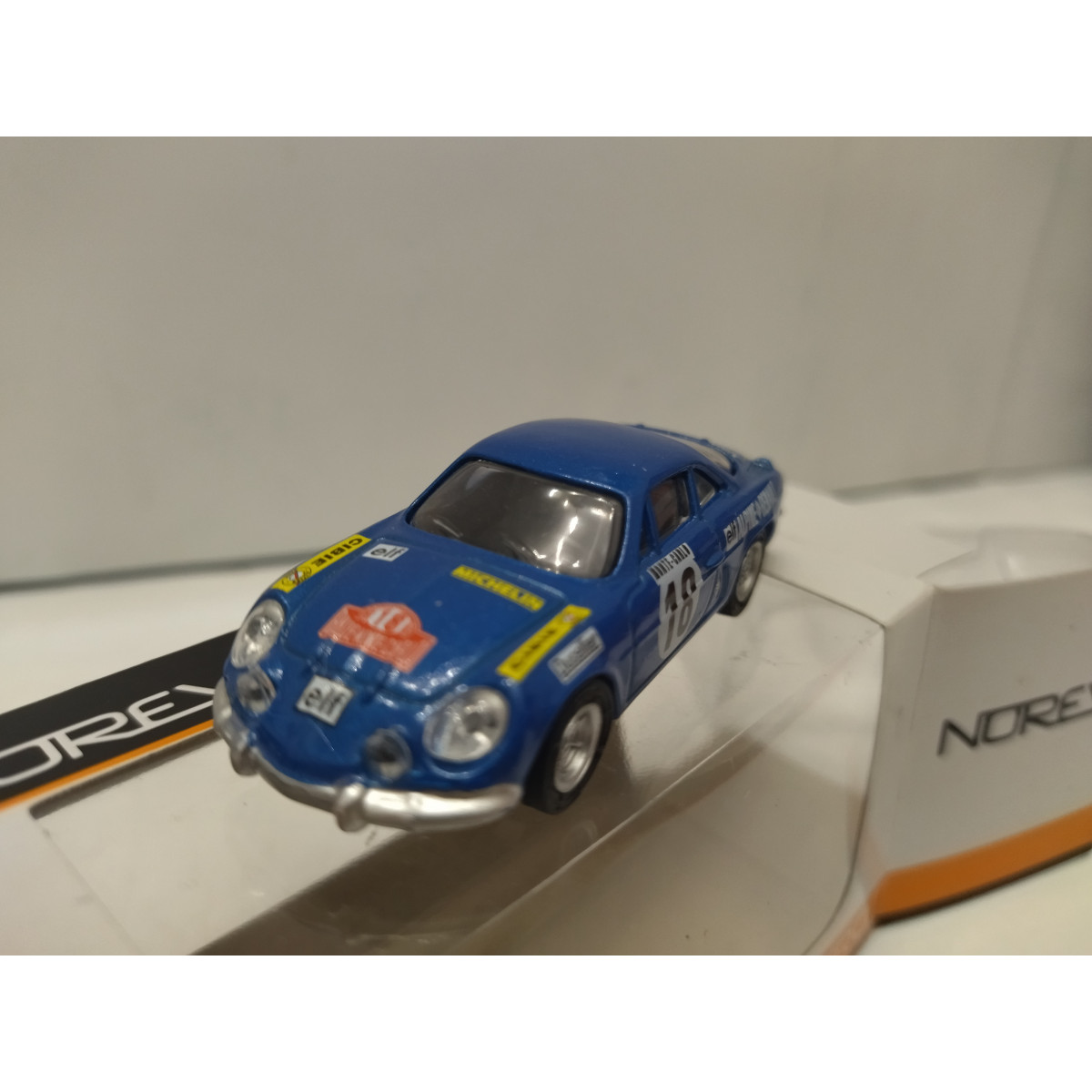 ALPINE A110 RALLY MONTE CARLO n18 RACING NOREV apx 1:64 NOREV 3 INCHES ...