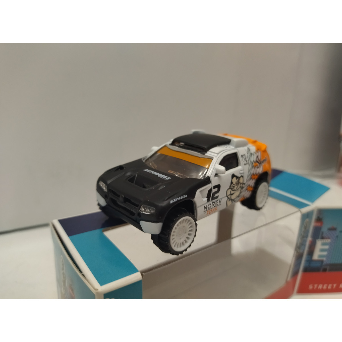 VOLKSWAGEN RACE TOUAREG n12 TOYS BOX NOREV apx 1:64 NOREV 3 INCHES (7 ...