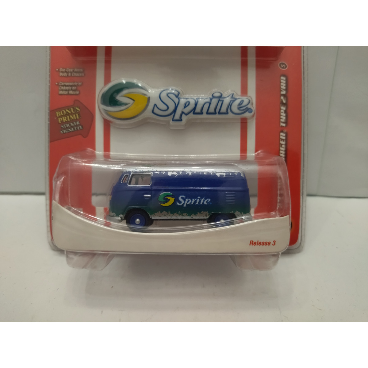 VOLKSWAGEN T1 1964 SPRITE VAN COCA-COLA SPORTS CARS 1:64 JOHNNY ...